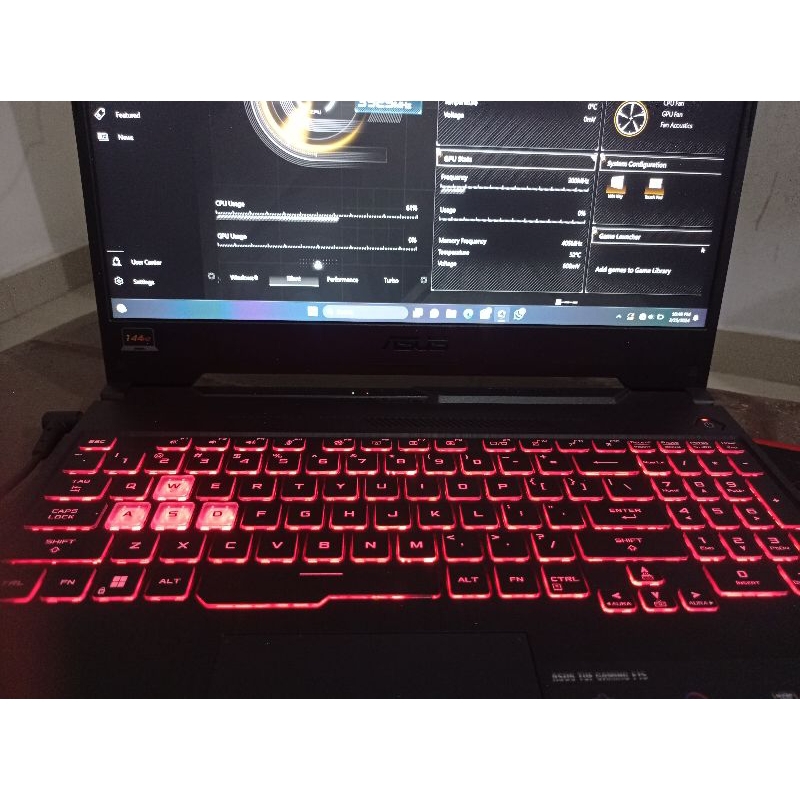 Jual ASUS TUF GAMING F15 FX506LHB /CORE I5-10300H / RAM 8GB - 516GB / 15INCH 144Hz | Shopee ...