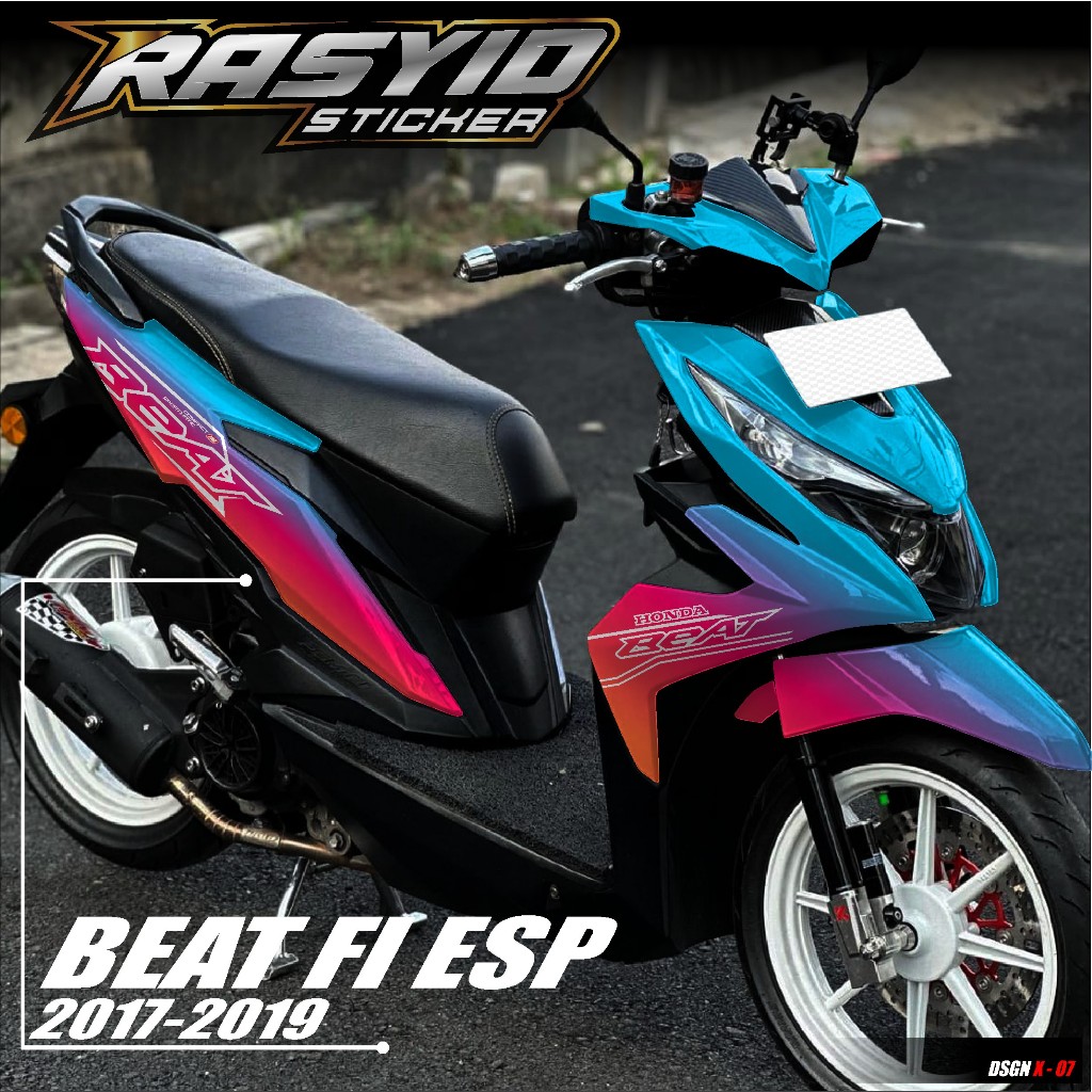 Jual Sticker Decal Full Body HONDA BEAT FI ESP Street 2106 2017 2018 ...