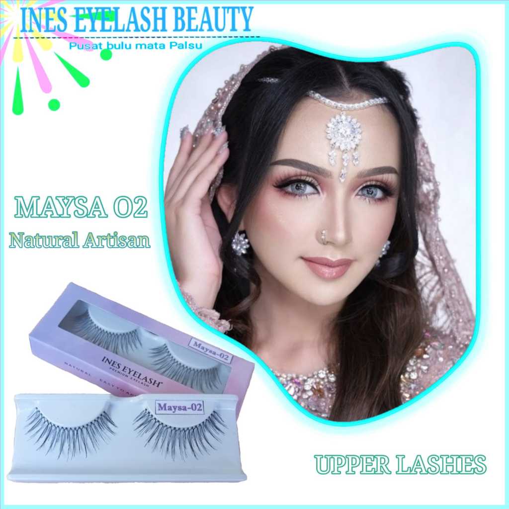 Jual Paket 6 Pasang Bulu mata Natural Artisan Kode MAYSA-02 Ukuran ...