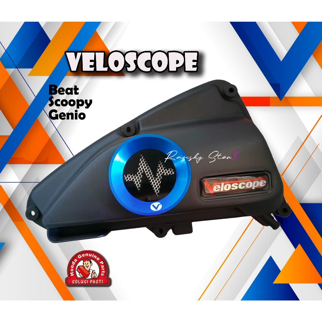 Jual Veloscope Tutup Filter Genio, Beat, Scoopy 2020-2024 Model Detak ...