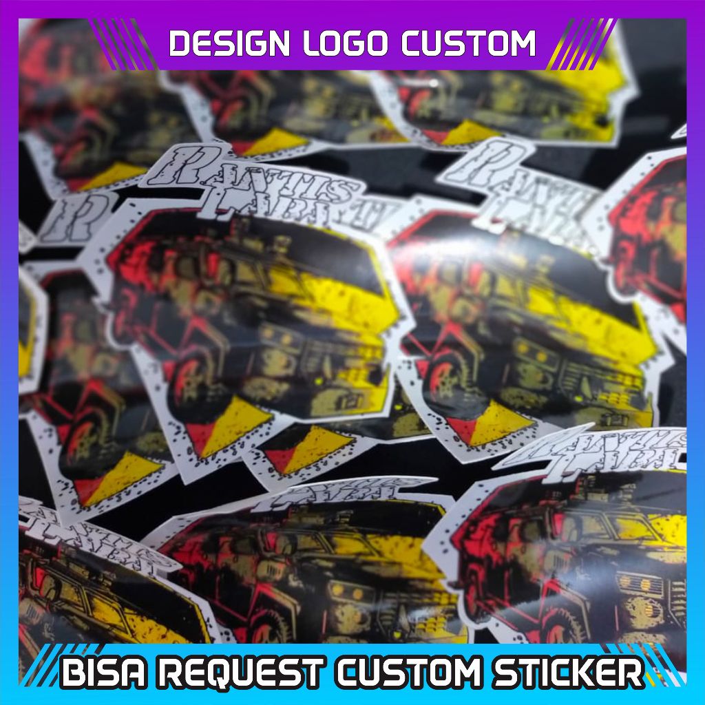 Jual STICKER STIKER PRINT RANTIS LABA JEEP | Shopee Indonesia
