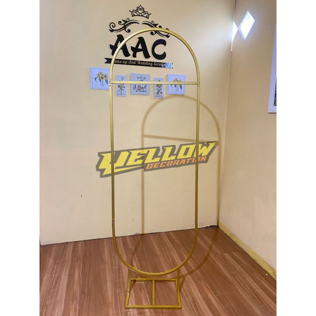 Jual Gantungan Besi Oval Aesthetic gold NEW READY STOCK | Shopee Indonesia