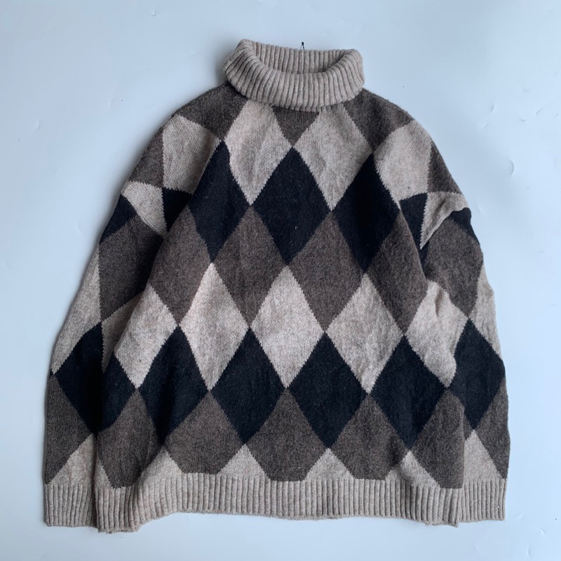 Jual KNITWEAR CARDIGAN VEST VINTAGE 3D PATTERN/SWEATER RAJUT/SWEATER ...