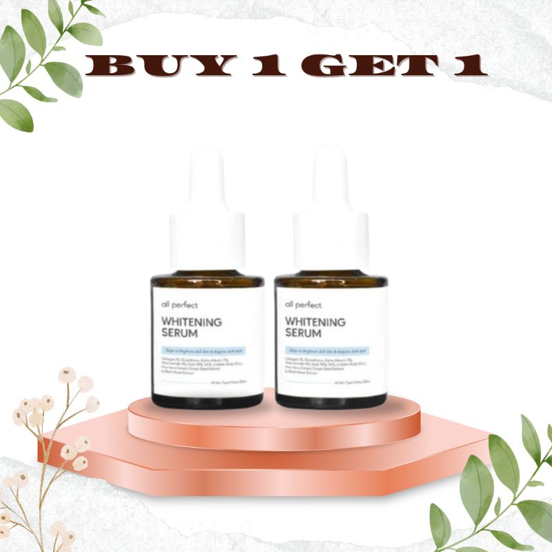Jual ( BELI 1 GRATIS 1 ) ALL PERFECT WHITENING SERUM Asam Hialuronat ...