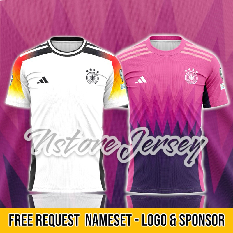 Jual Kaos Jersey Jerman 2024 Timnas German 2024 Free Request Namset ...