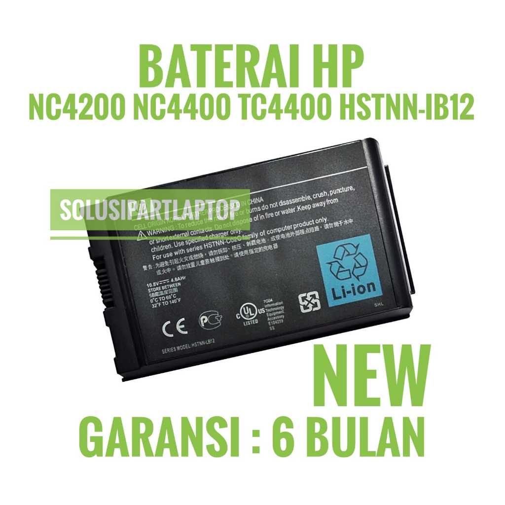 Jual BATERAI HP NC4200 NC4400 TC4200 TC4400 HSTNN-IB12 | Shopee Indonesia
