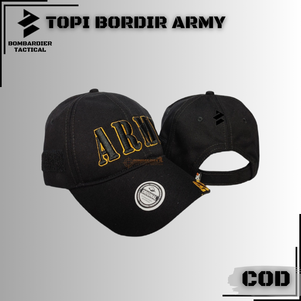 Jual Topi import bahan berkualitas Velcro | Topi Army | Topi Tactical ...