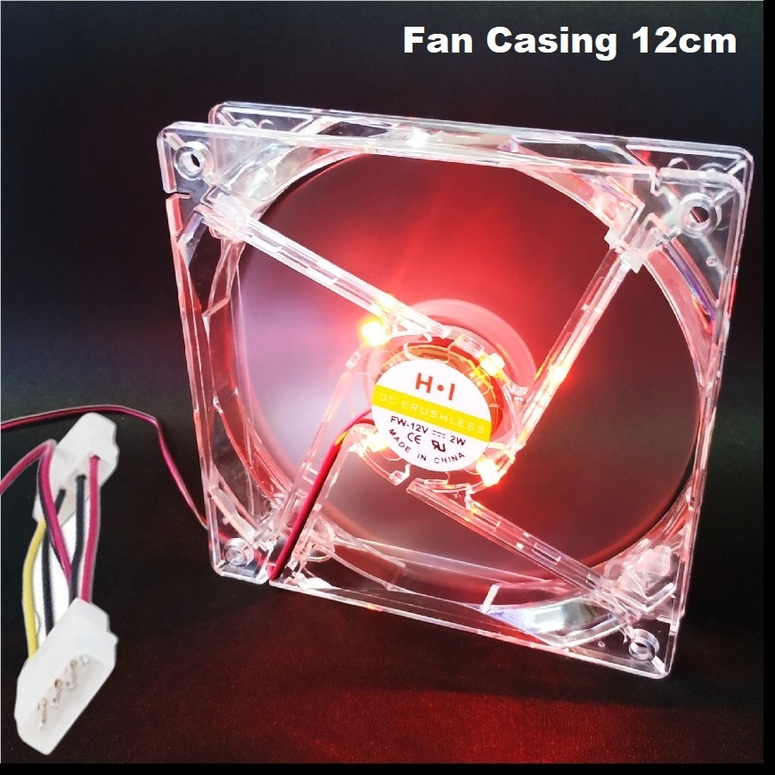 Jual Fan Casing 12cm / Kipas untuk Computer PC CPU | Shopee Indonesia