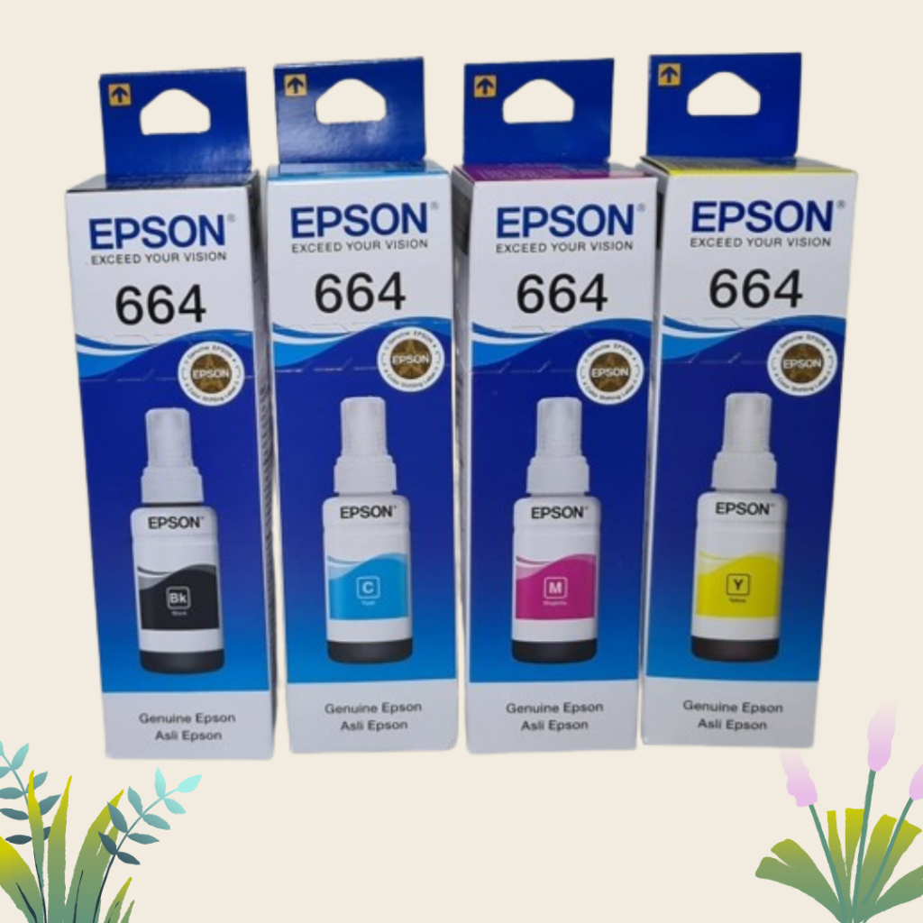 Jual TINTA EPSON 664 / TINTA EPSON L SERIES L100 | Shopee Indonesia