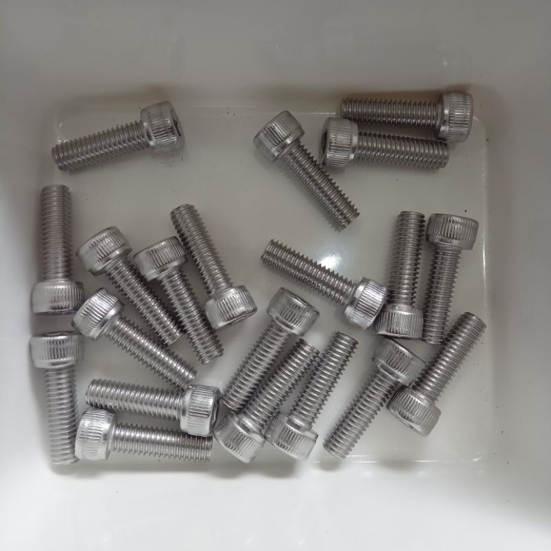 Jual SUS304 Baut L M6 × 15 Stainless Steel/ Baut Socket/Baut Stainless ...