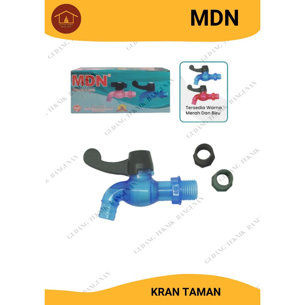Jual Kran Air Taman Transparan MDN Engkol 206 / Keran Air / Kran ...