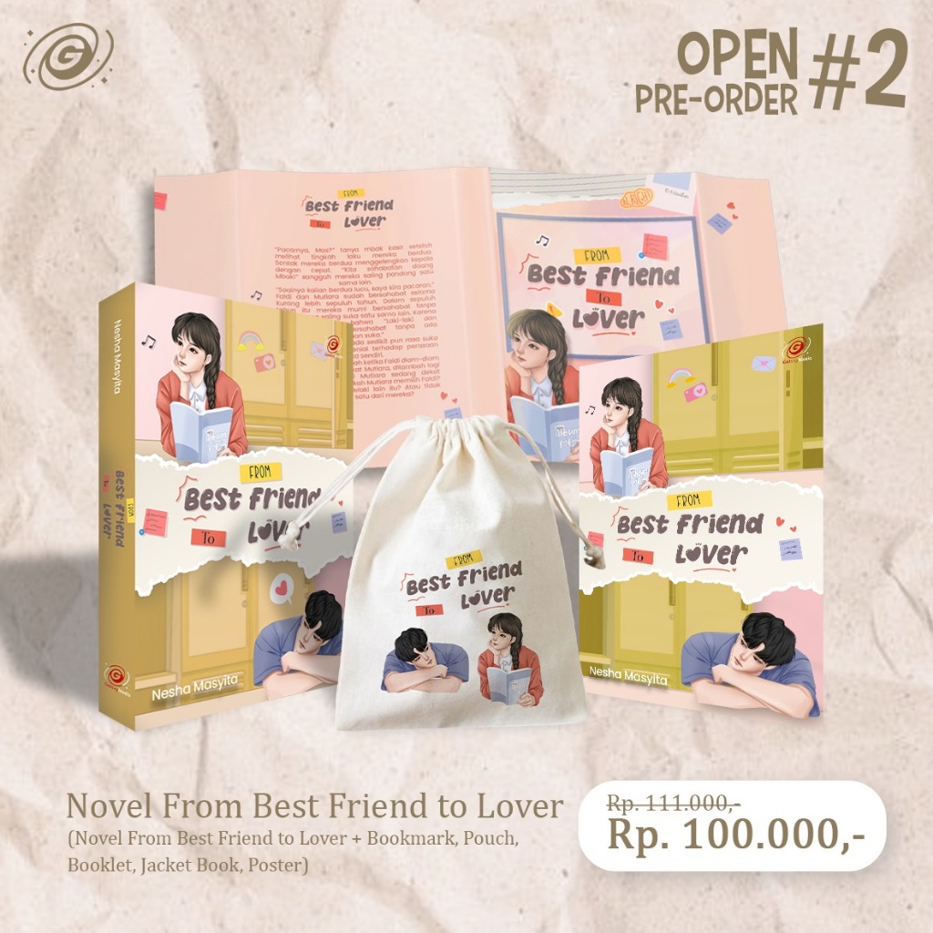 Jual OPEN PO (2) Novel Best Friend To Lover - Buku Novel / Bookmark ...