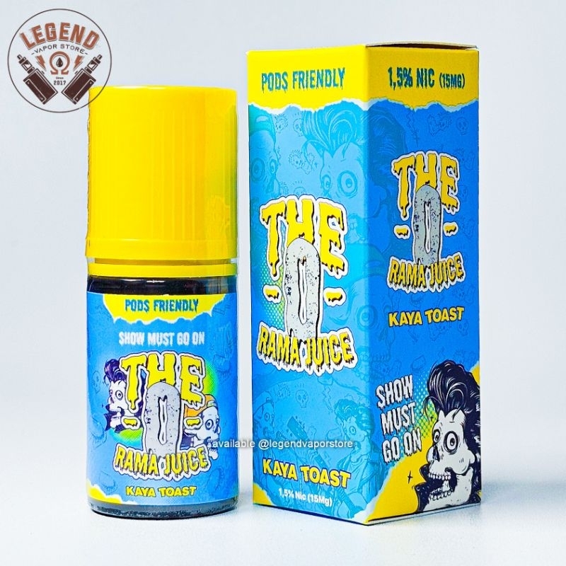 Jual SALT NIC - LIQUID THE O RAMA V1 Kaya Toast 30ML 15MG AUTHENTIC | Shopee Indonesia