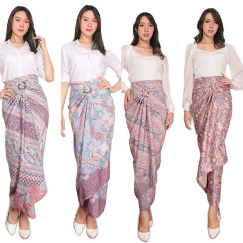 Jual (50 Motif) Rok lilit batik modern motif terbaru / kain batik ...