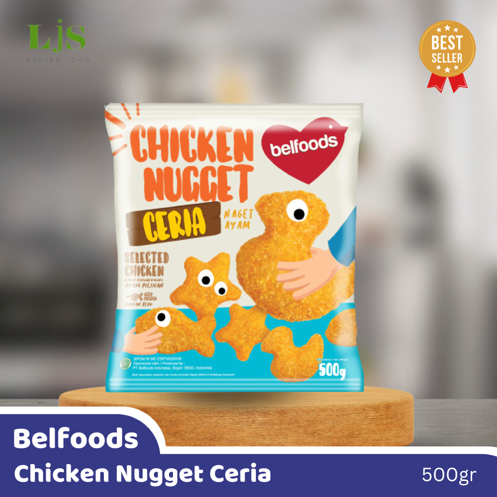 Jual Belfoods Chicken Nugget Ceria 500gr | Shopee Indonesia