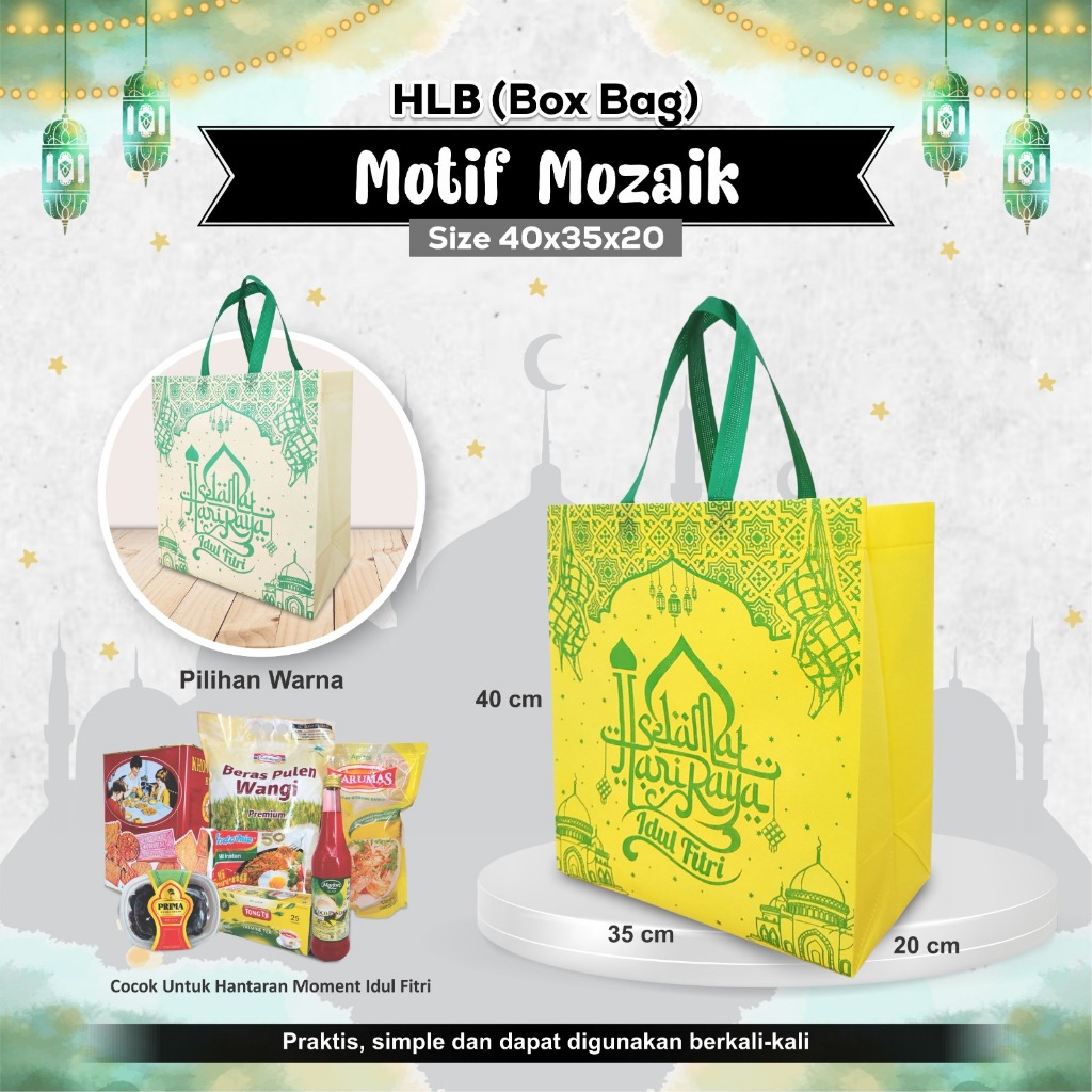 Jual Tas Parcel Lebaran Jumbo Tas Sembako Lebaran Goodie Bag Idul Fitri ...
