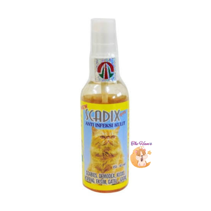 Jual (The Ham's) Scadix Obat Kucing Anti Kulit Infeksi Gatal Scabies ...