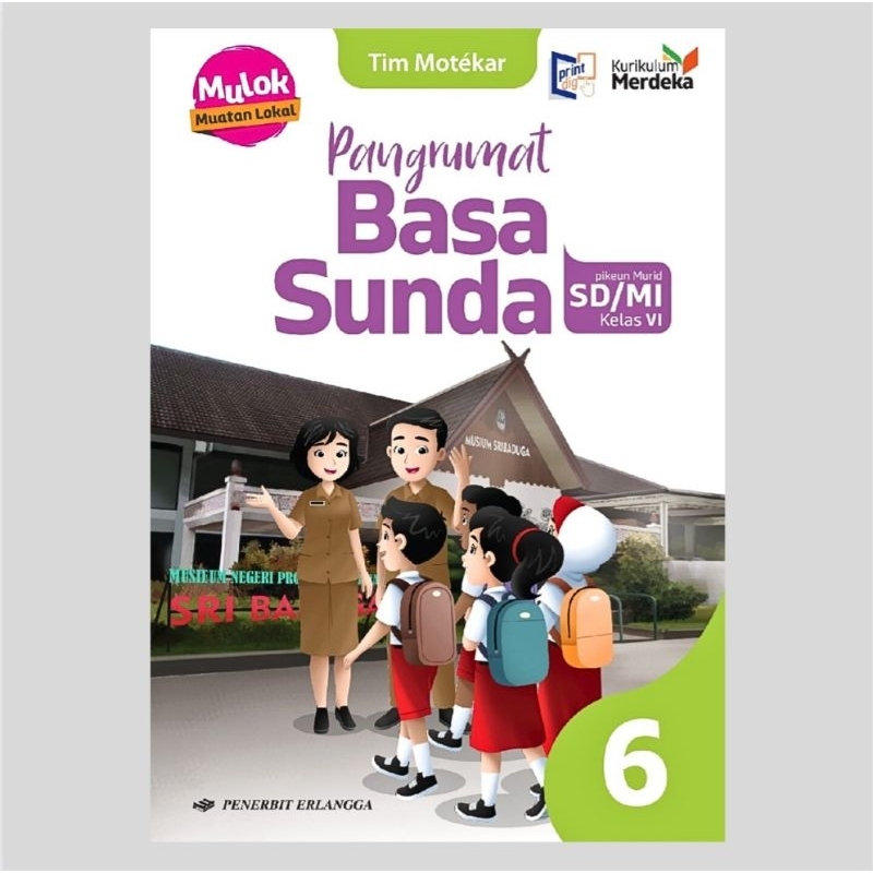 Jual Buku Pangrumat Basa Sunda Kelas 1 2 3 4 5 6 SD/MI Erlangga Kurikulum Merdeka Original MULOK ...