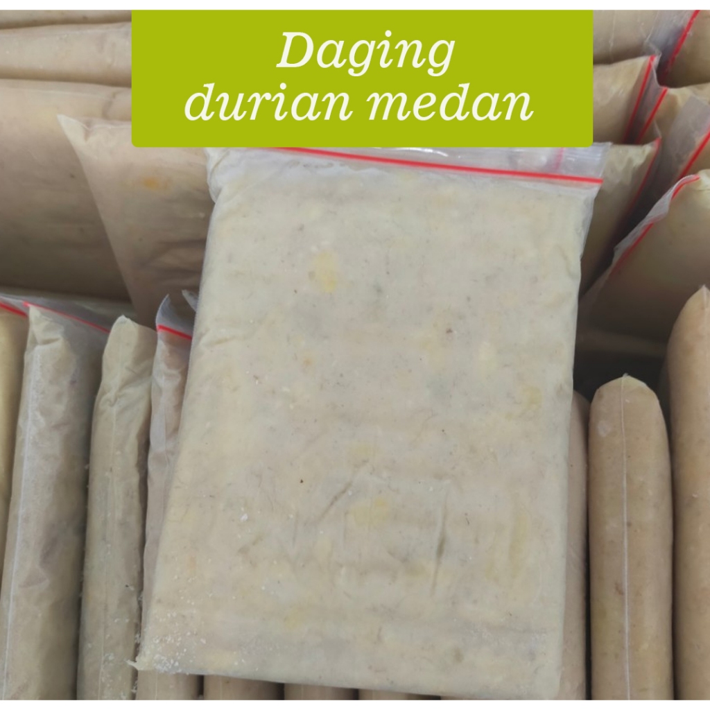 Jual Daging Durian Medan - Daging Duren 1 kg - Durian Medan - Daging ...