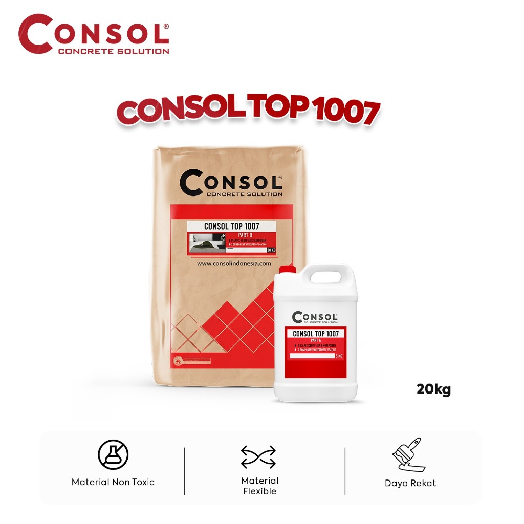 Jual Consol - Consol Top 1007 Waterproofing Semen 2 Komponen Yang Daya ...