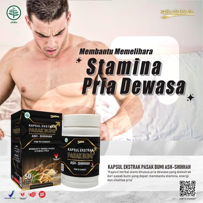 Jual Herbal PASAK BUMI plus 50 kapsul TOGA NUSANTARA / kapsul pasak bumi hitam / pasak bumi ...