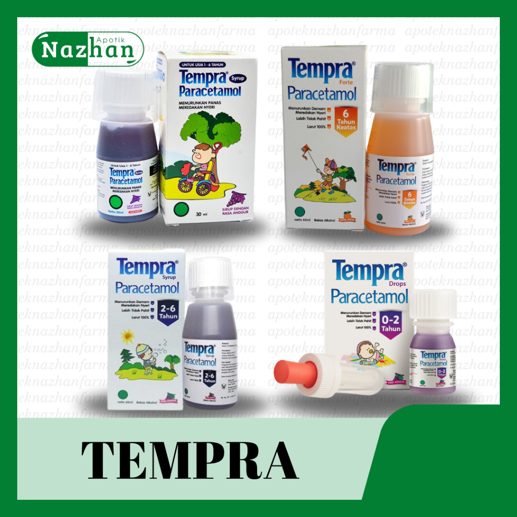 Jual Obat TEMPRA Drop / TEMPRA Forte / TEMPRA Syrup | Obat Penurun ...