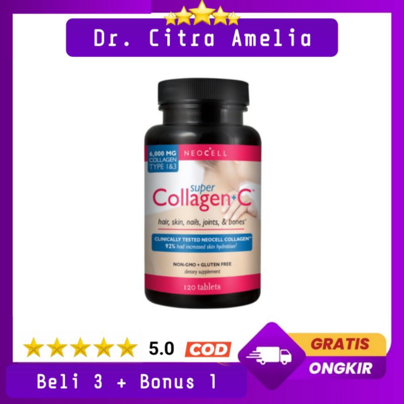 Jual TERBARU !!! NEOCELL SUPER COLLAGEN + C 100% ASLI ORIGINAL TYPE 1 3 ...