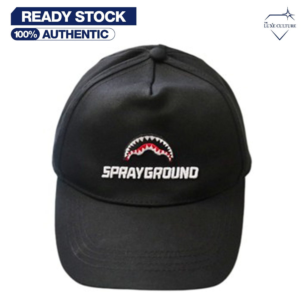 Jual Sprayground Logo Black Cap / Topi Branded Original | Shopee Indonesia