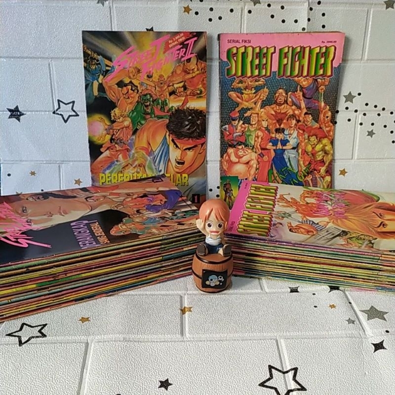 Jual Komik Street Fighter 1-18 & Komik Street Fighter II 1-24 set ke-2 ...