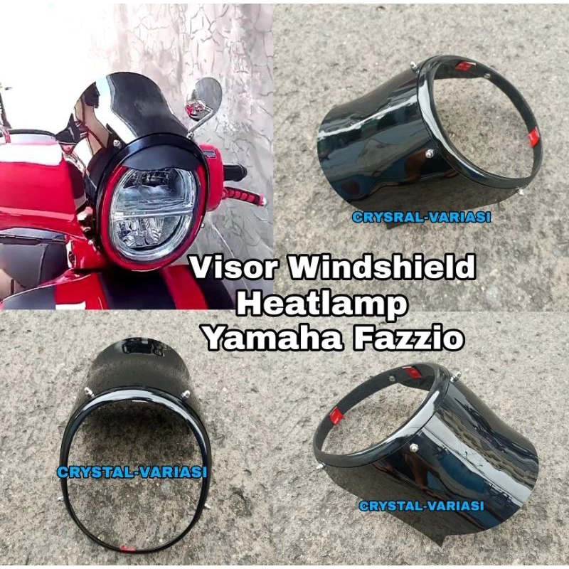 Jual Visor Variasi Yamaha Fazzio Winshielf Fazzio 125 Variasi Akrilik ...