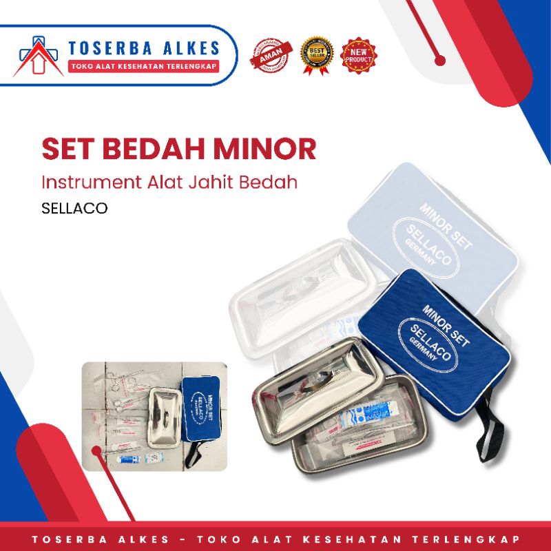 Jual Set Bedah Minor Instrument Alat Bedah Sellaco | Shopee Indonesia