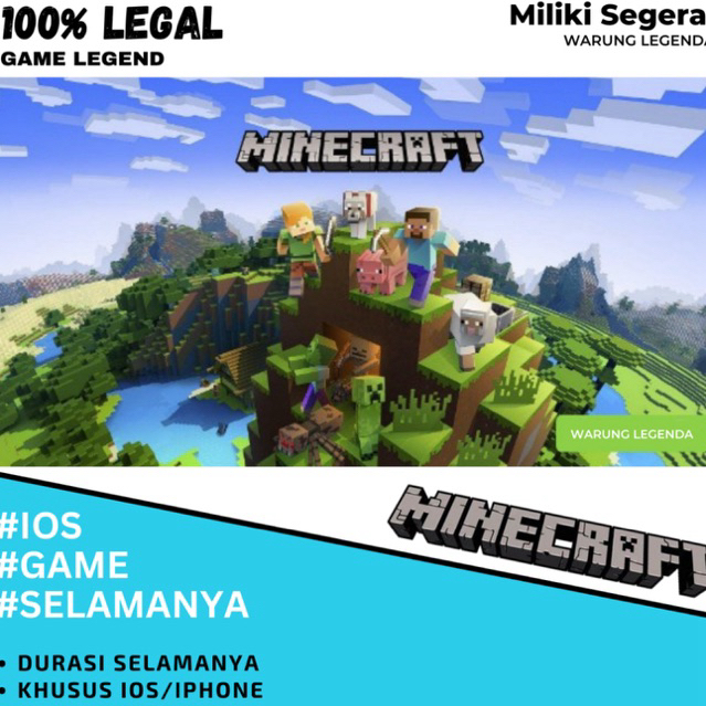 Jual Minecraft Legal original | Shopee Indonesia