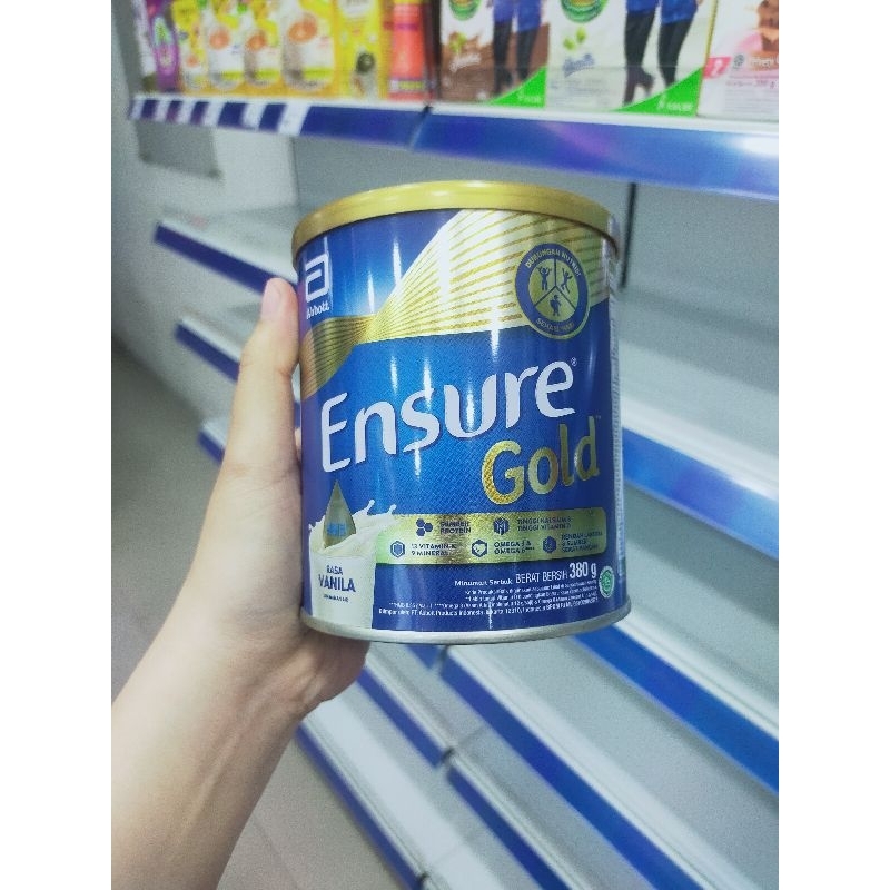 Jual ENSURE GOLD VANILA 380G CAN | Shopee Indonesia