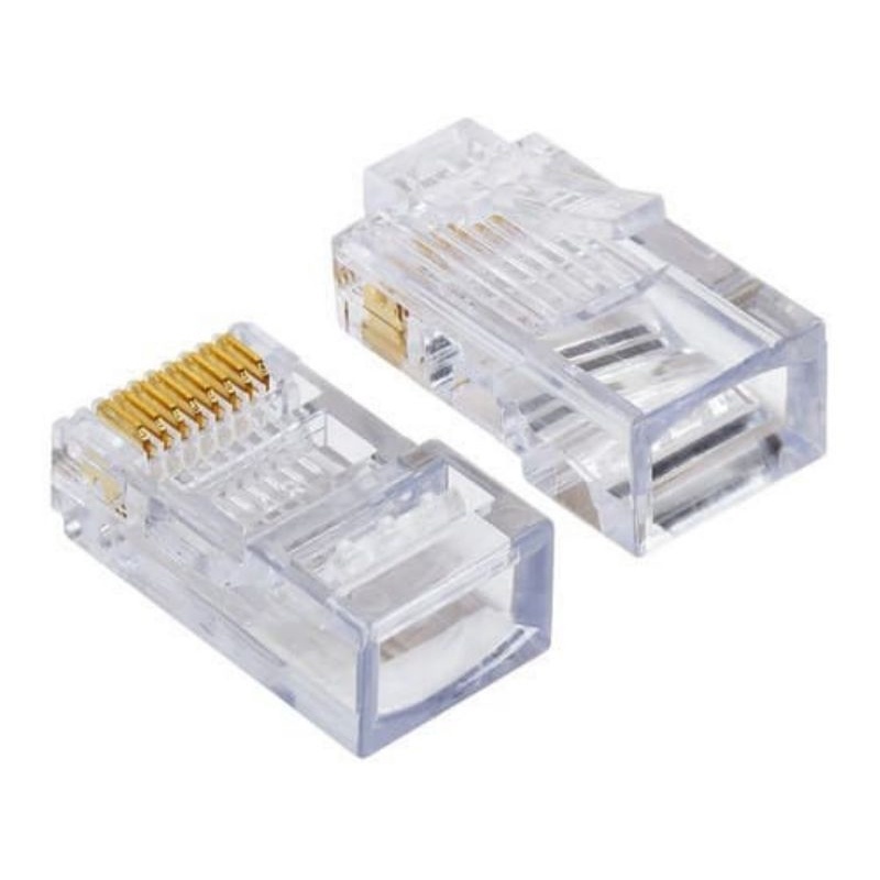 Jual Konektor Rj45 Cat 5 Eceran Connector Rj 45 Cat5 Satuan SSKACC ...