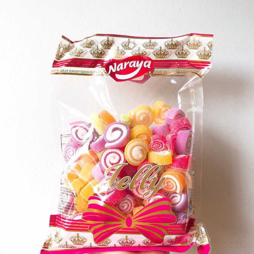 Jual Naraya permen jelly roll 400 gr | Shopee Indonesia