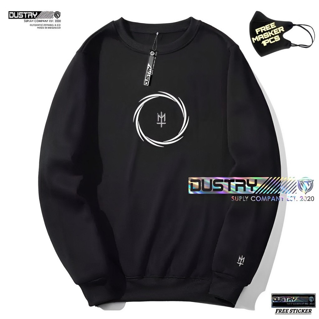 Jual Jaket Sweater Crewneck Pria Distro Crenek MATERNAL DISASTER Unisex ...