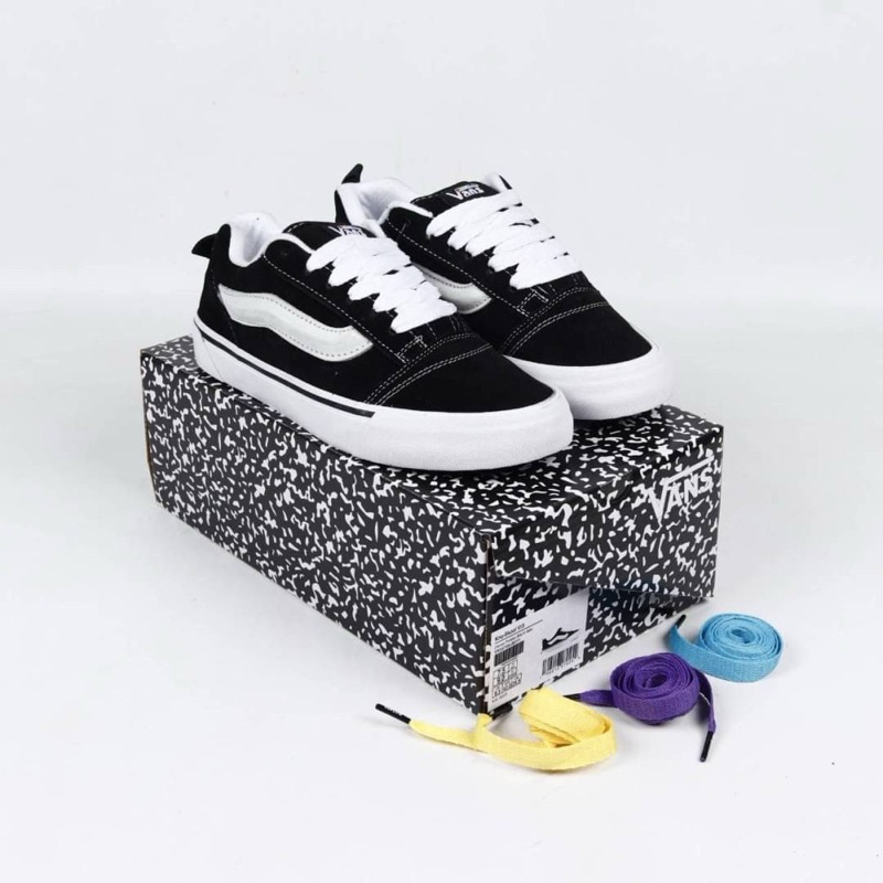 Jual vans vault x Imran potato KNU skool Black white | Shopee Indonesia