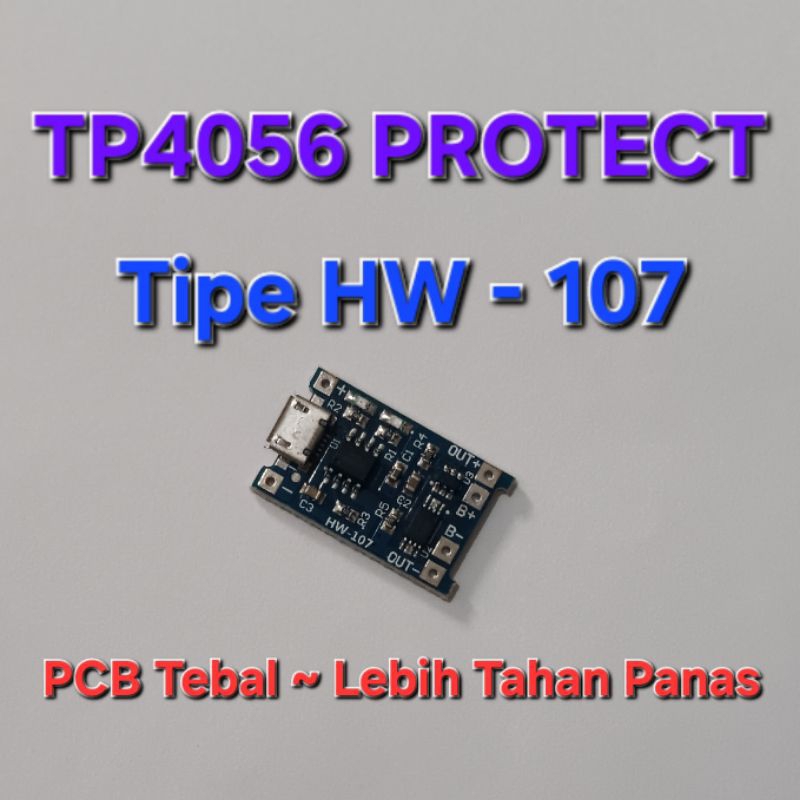Jual Tp4056 Protect (tipe HW-107) PCB tebal - Micro USB | Shopee Indonesia