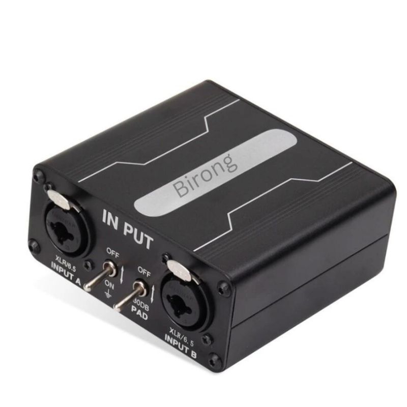Jual Noise Isolator Ground Loop Isolator Mengurangi Noise Mixer Ground ...