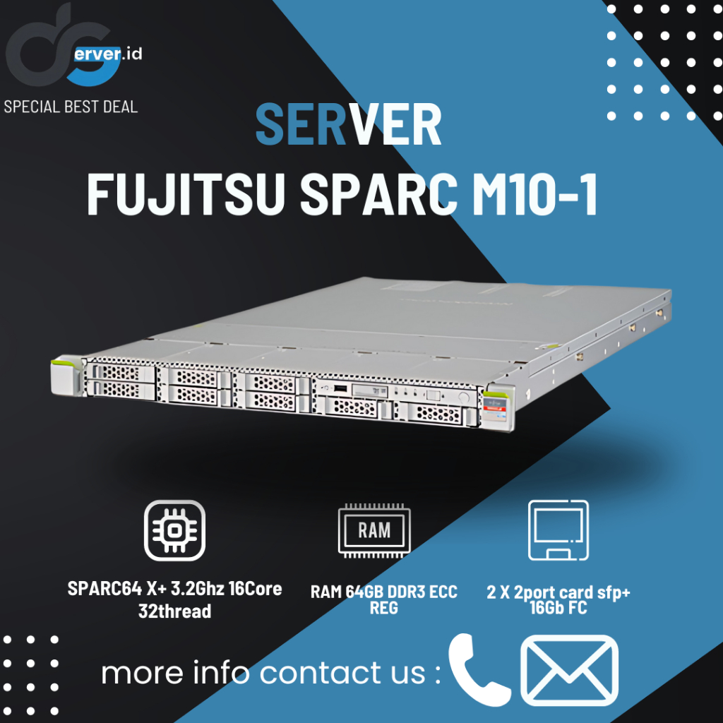 Jual Server Fujitsu Oracle Sparc M10-1 | Shopee Indonesia