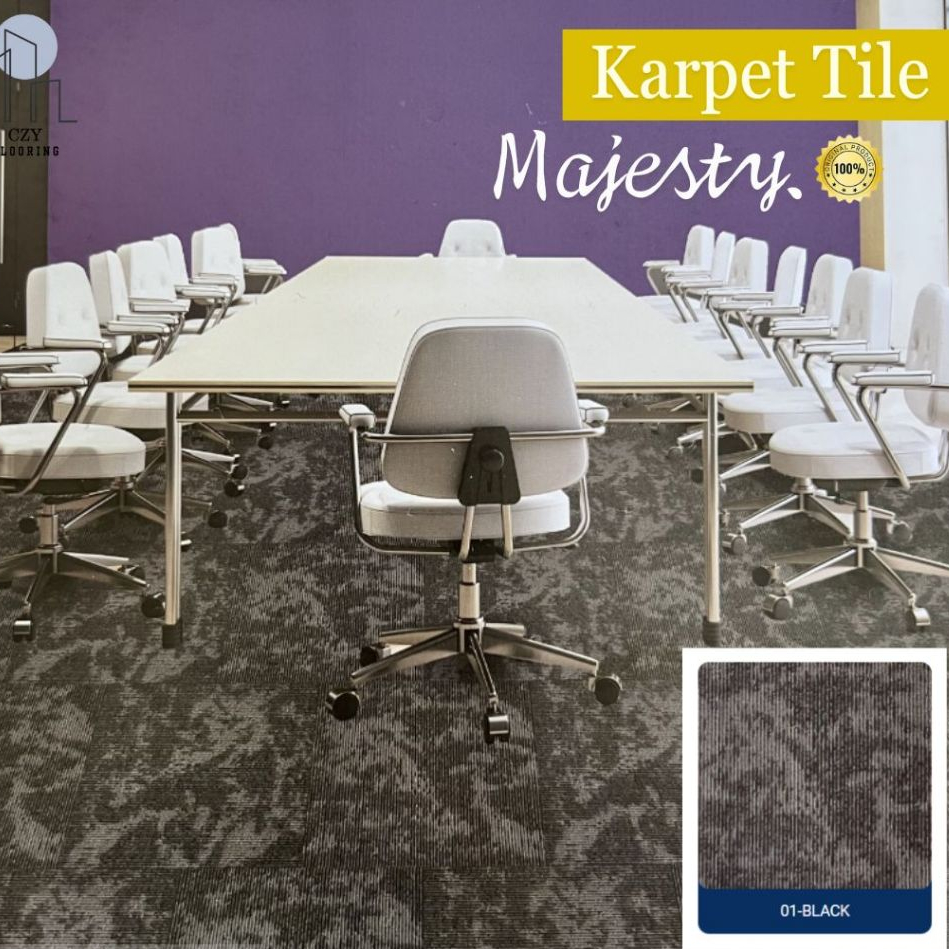 Jual Karpet Tile Lantai Majesty 50cm x 50cm Original murah | Shopee ...