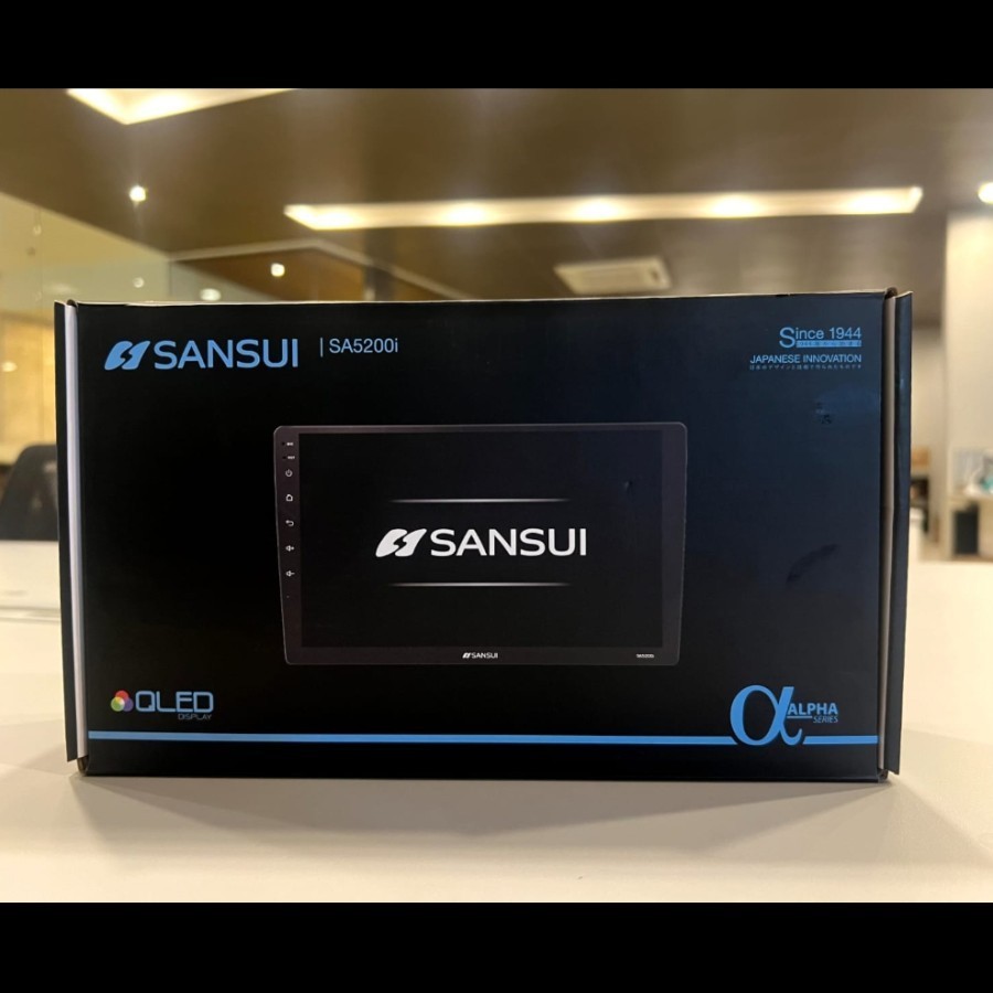 Jual Head Unit Android Sansui Alpha Beta Gama QLED Ram 2/32GB Carplay ...