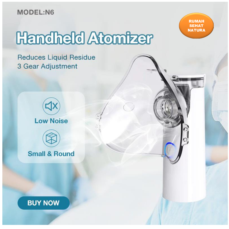Jual Nebulizer Portable Model N6 Alat Nebulizer Anak Nebulizer USB ...