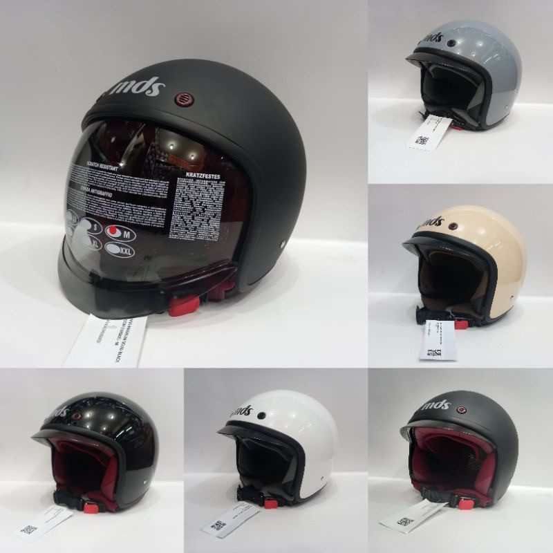 Jual HELM MDS MAGNUM HELM BOGO RETRO ORIGINAL MDS | Shopee Indonesia