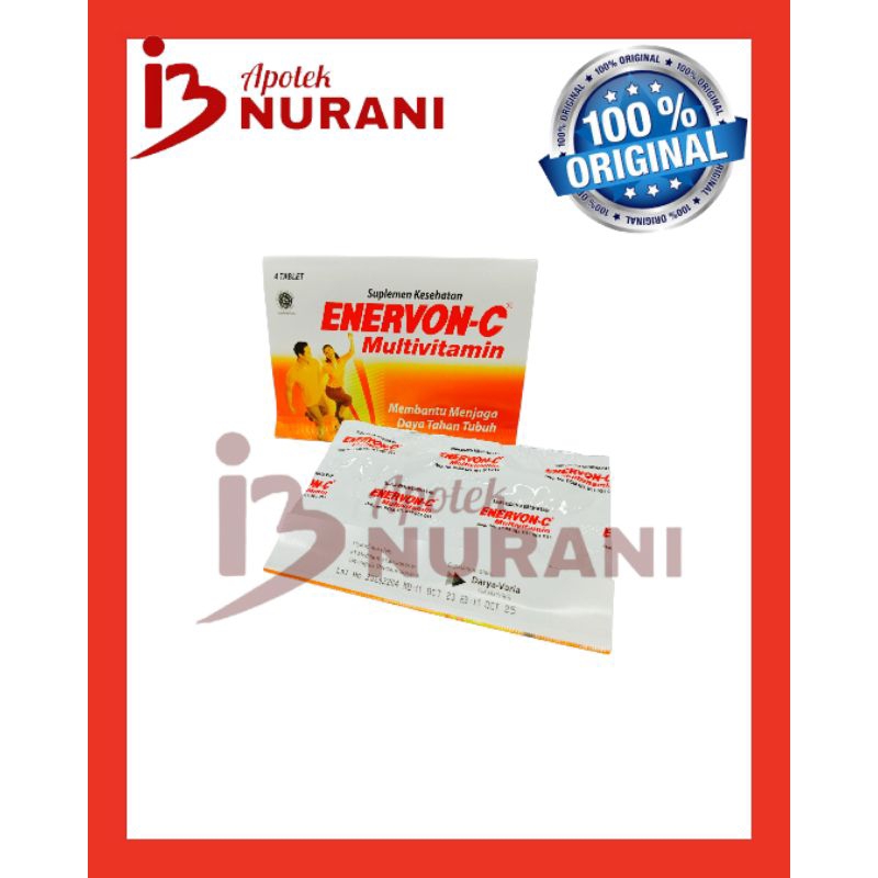 Jual ENERVON - C OBAT MULTIVITAMIN UNTUK DEWASA | Shopee Indonesia