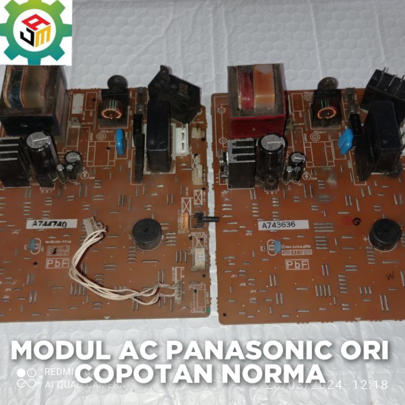 Jual MODUL PCB INDOOR AC PANASONIC A744040 / A743636 / A745542 ORIGINAL COPOTAN SESUAI GAMBAR ...