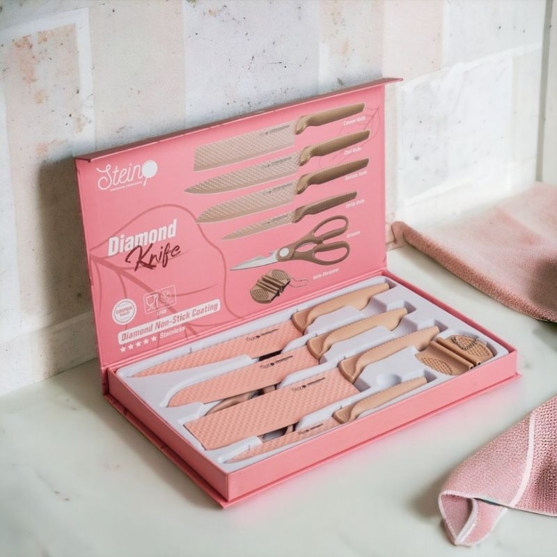 Jual Pisau Set Stein Cookware Diamond Knife | Shopee Indonesia