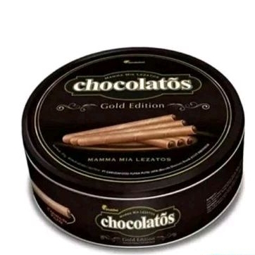 Jual chocolatos wafer roll stik kaleng 190gr | Shopee Indonesia