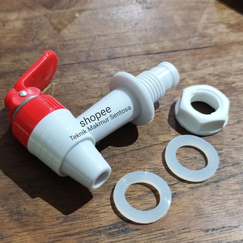 Jual Kran Dispenser PVC Pencet Merah Biru - Keran Air Panas Dingin ...