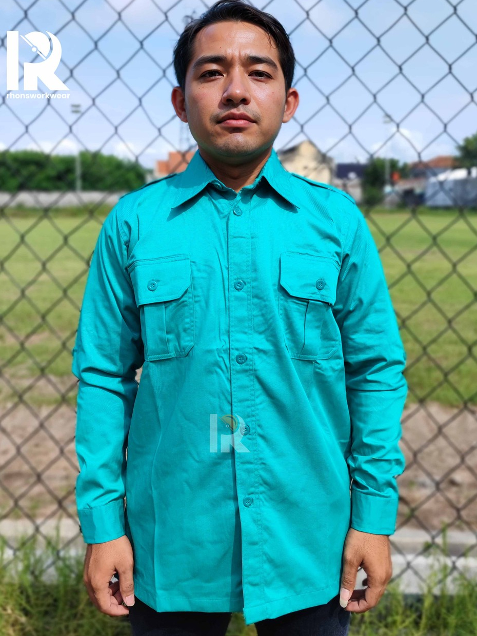 Jual KEMEJA POLOS / baju lapangan/ outdoor/ PDL/ PDH, tactical, formal ...